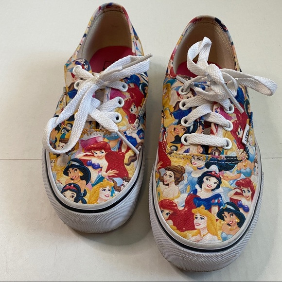 Vans | Shoes | Disney Princess Authentic Vans | Poshmark